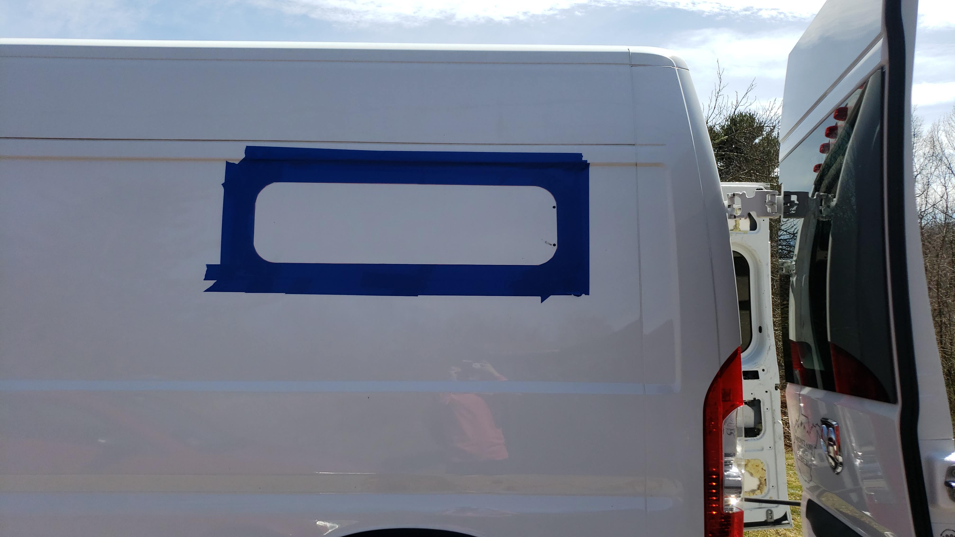Van Conversion: Installing Van Windows – Just Edith
