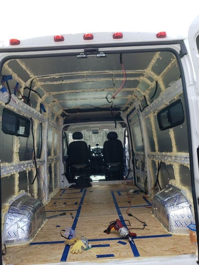Van Conversion: Installing Van Windows – Just Edith
